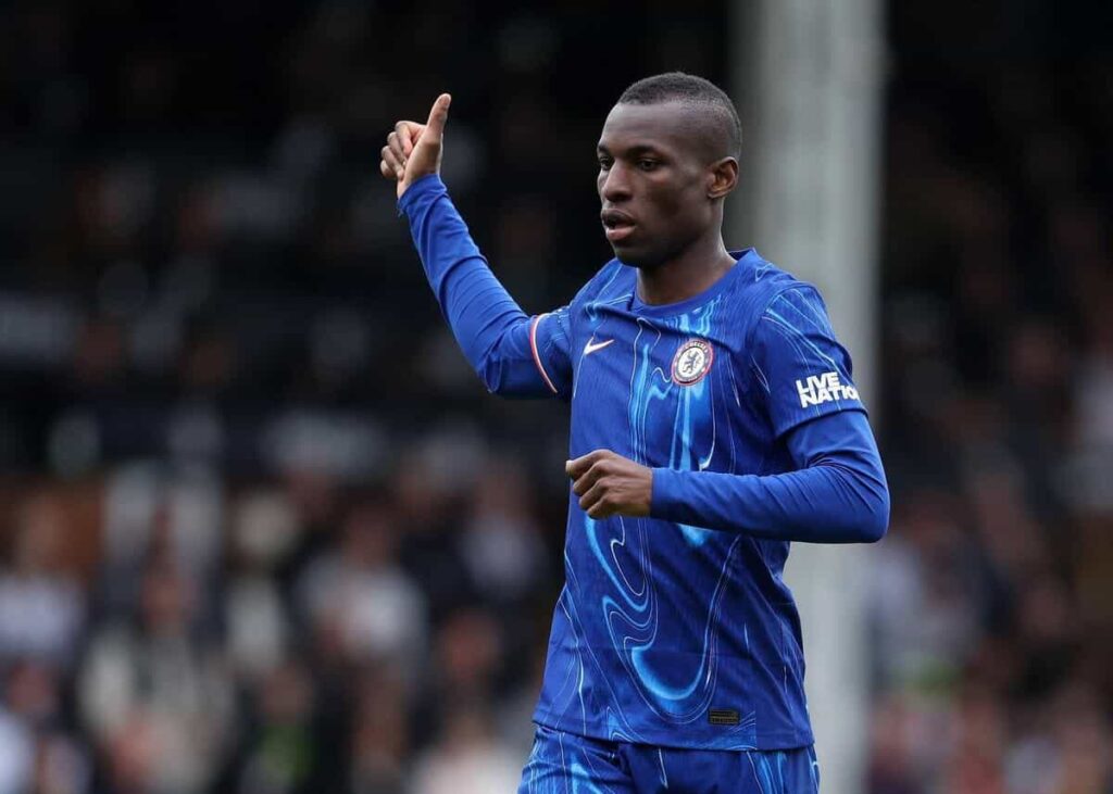 Nicolas Jackson a laissé de l'équipe de Chelsea pour visiter West Ham